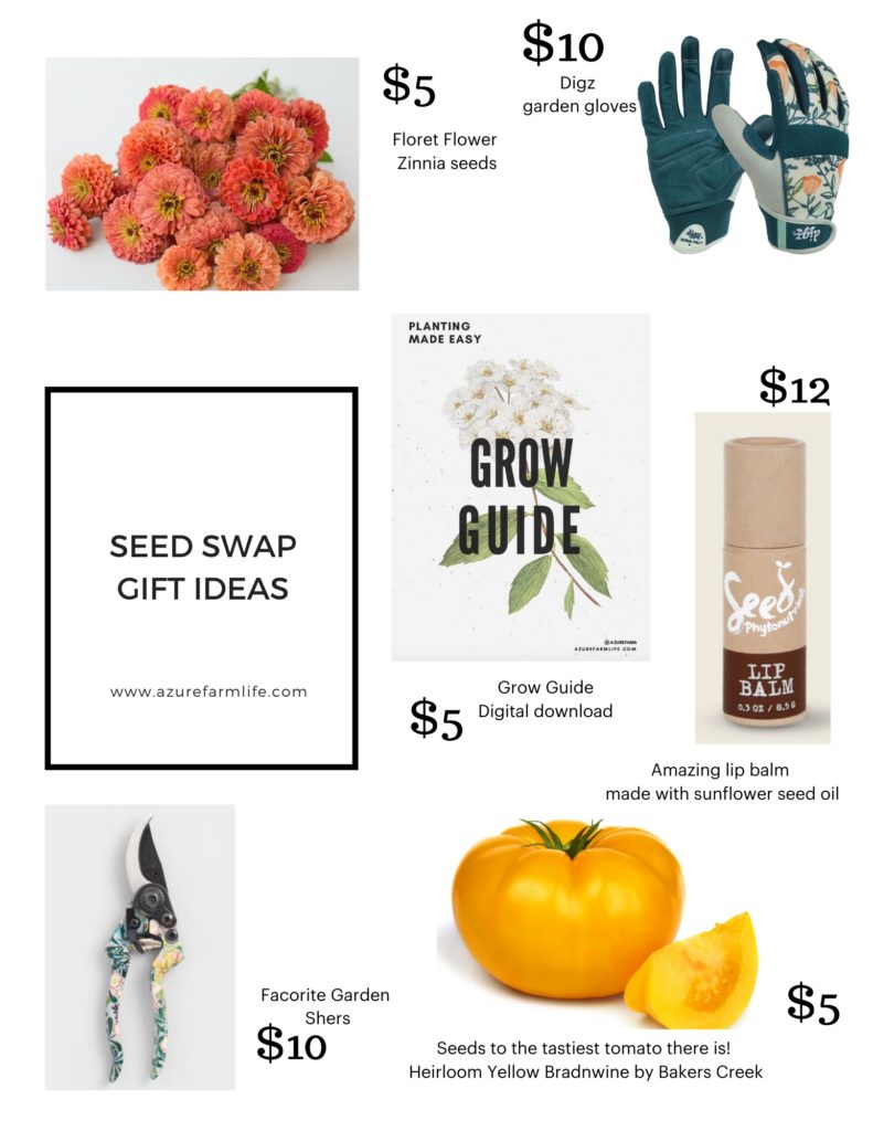 Seed Swap Gift Ideas - She's Rooted Home
